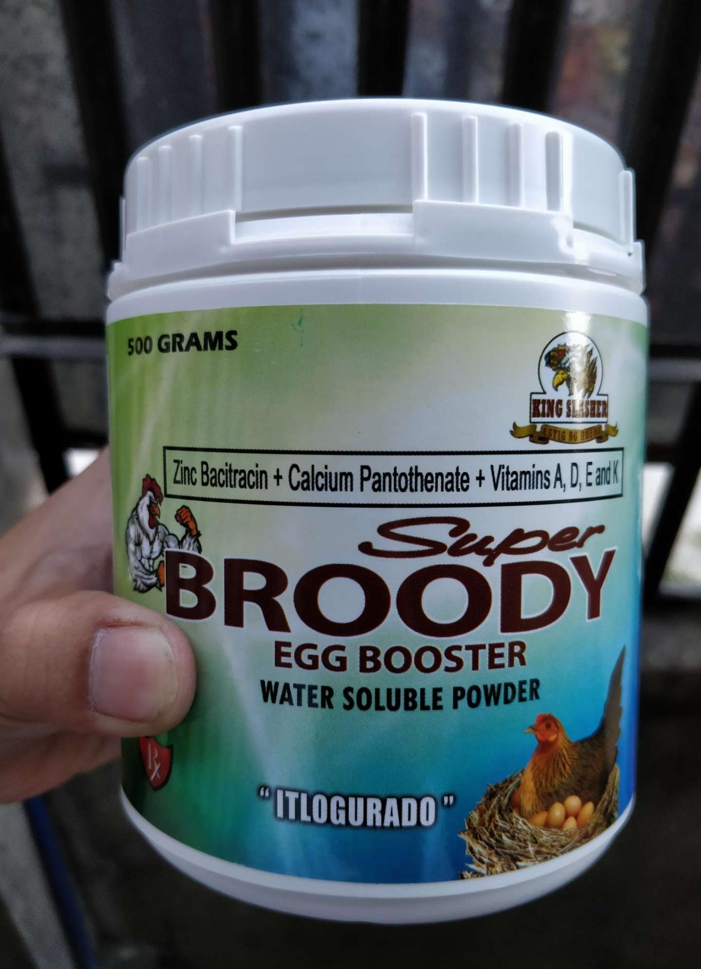 SUPER BROODY - EGG BOOSTER JAR (500grams) | Lazada PH