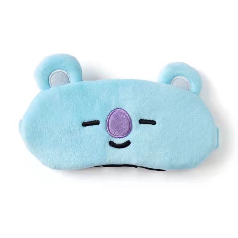 Kpop BTS BT21 Bangtan Boys Sleep Mask Jimin Chimmy RJ Cooky Eye Masks ...