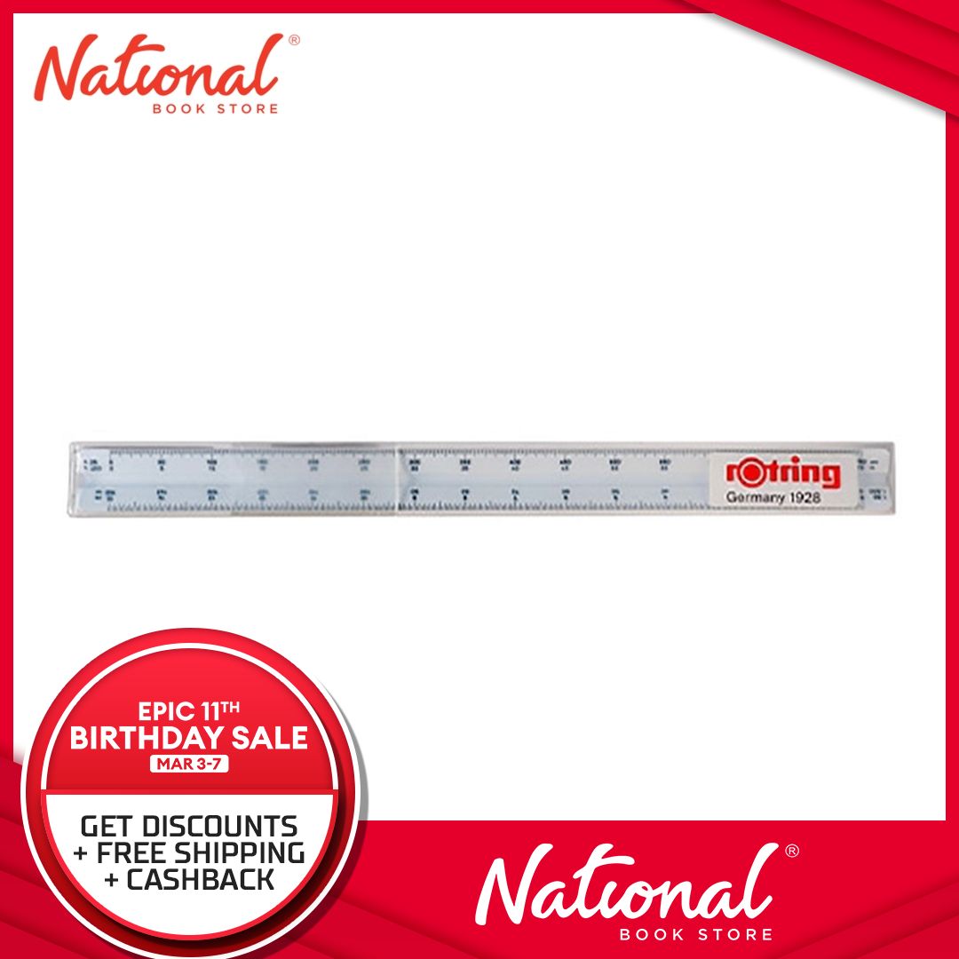 Rotring Triangle Scale 802020 Architect 120 | Lazada PH