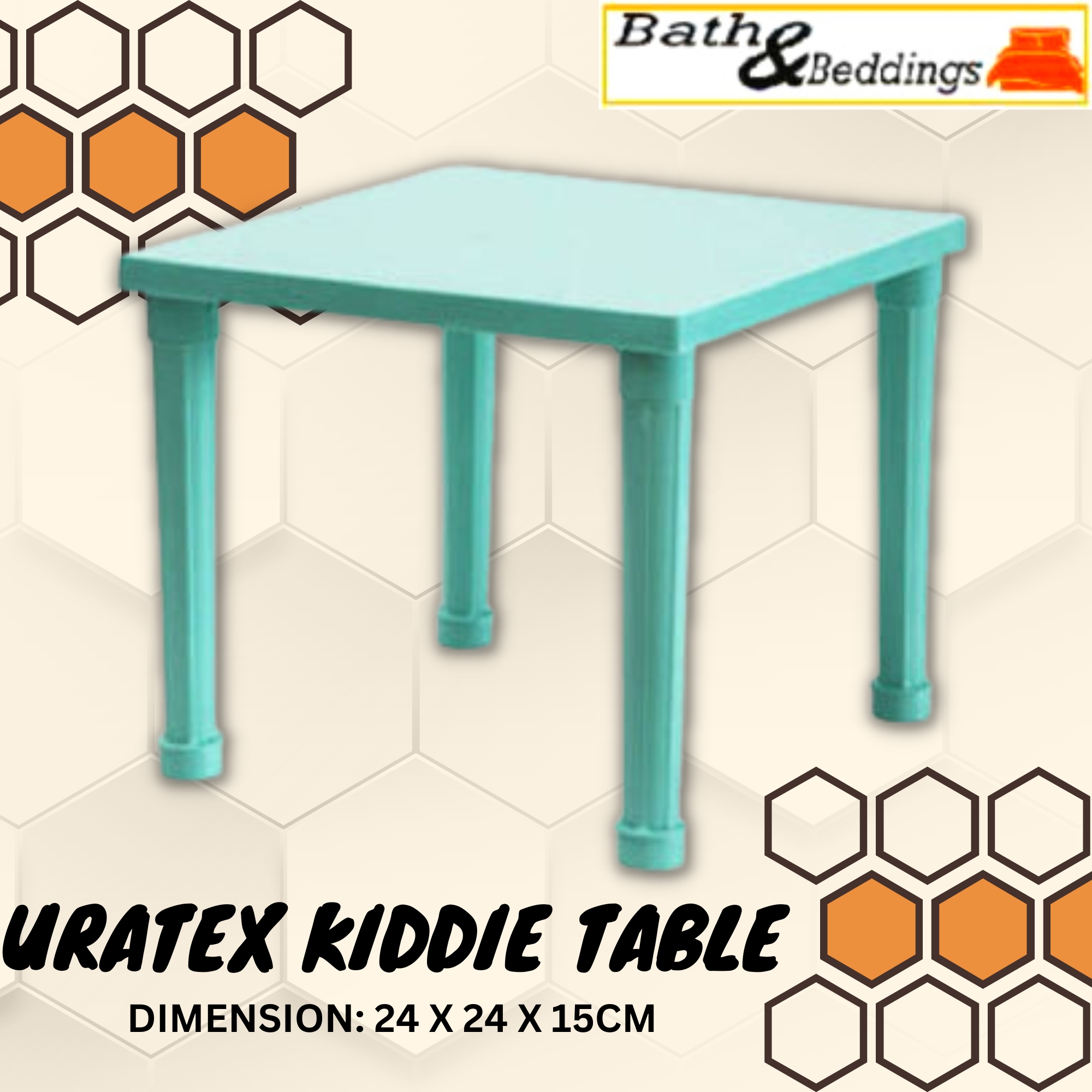 URATEX 2401 SQUARE TABLE JCE/ URATEX TABLE/ ORIGINAL URATEX / KIDDIE ...