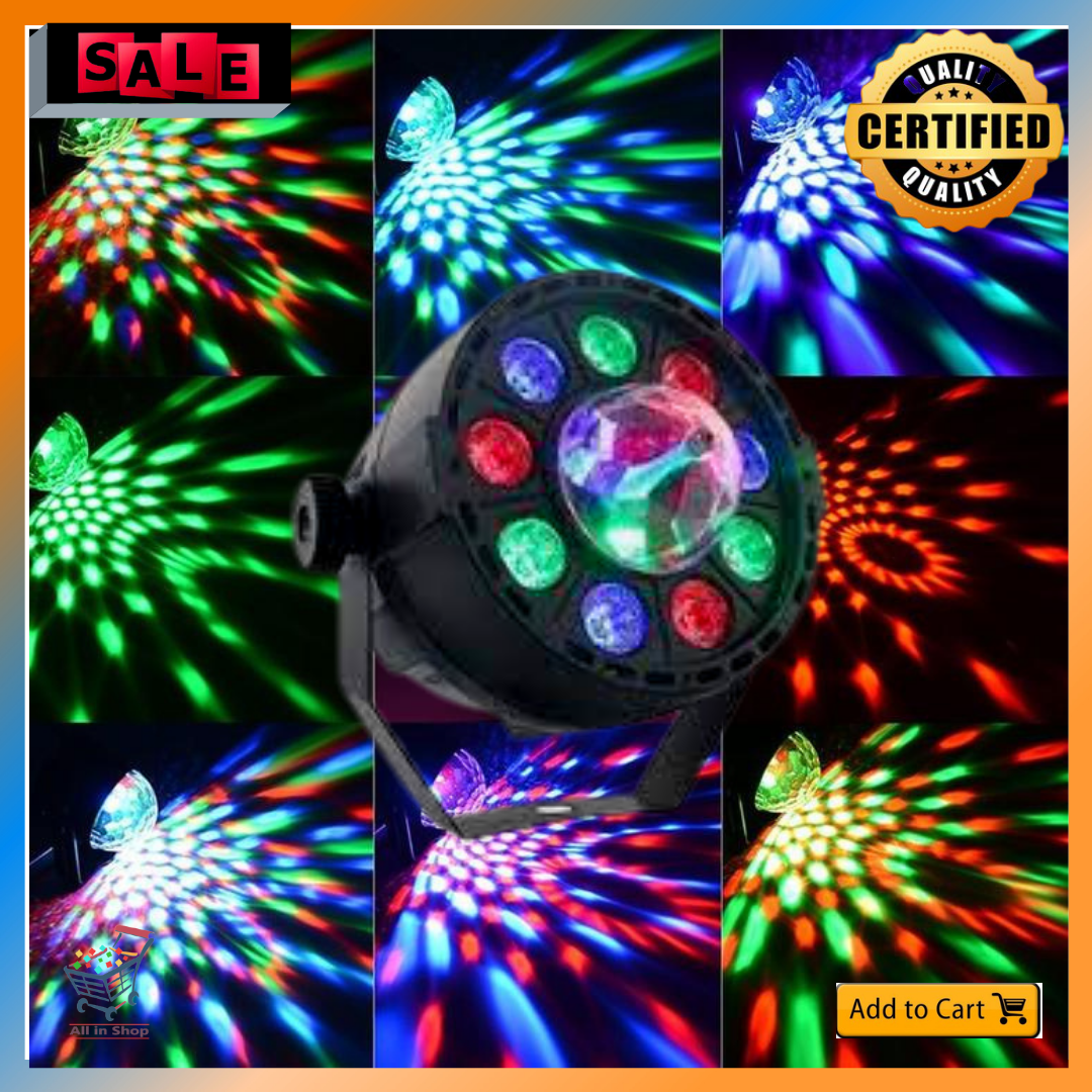 LED Mini Disco Ball RGB 6 LED Party Disco Lights | Lazada PH