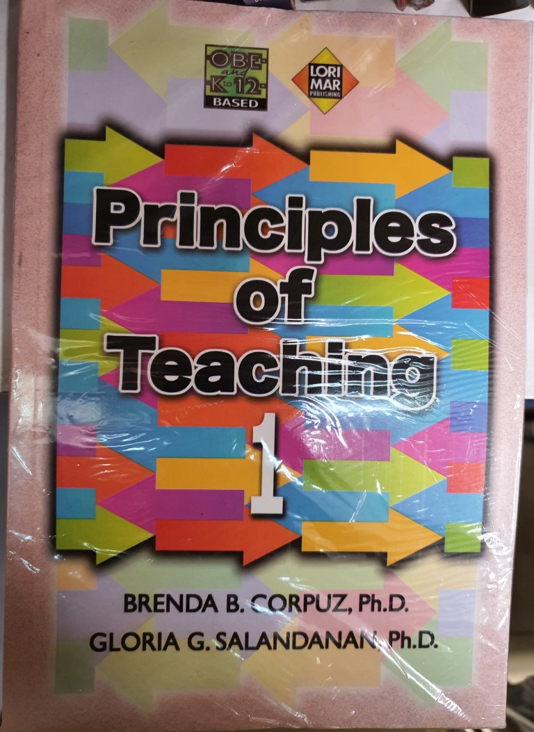 Principles of Teaching 1 by Brenda Corpuz & Gloria Salandanan | Lazada PH