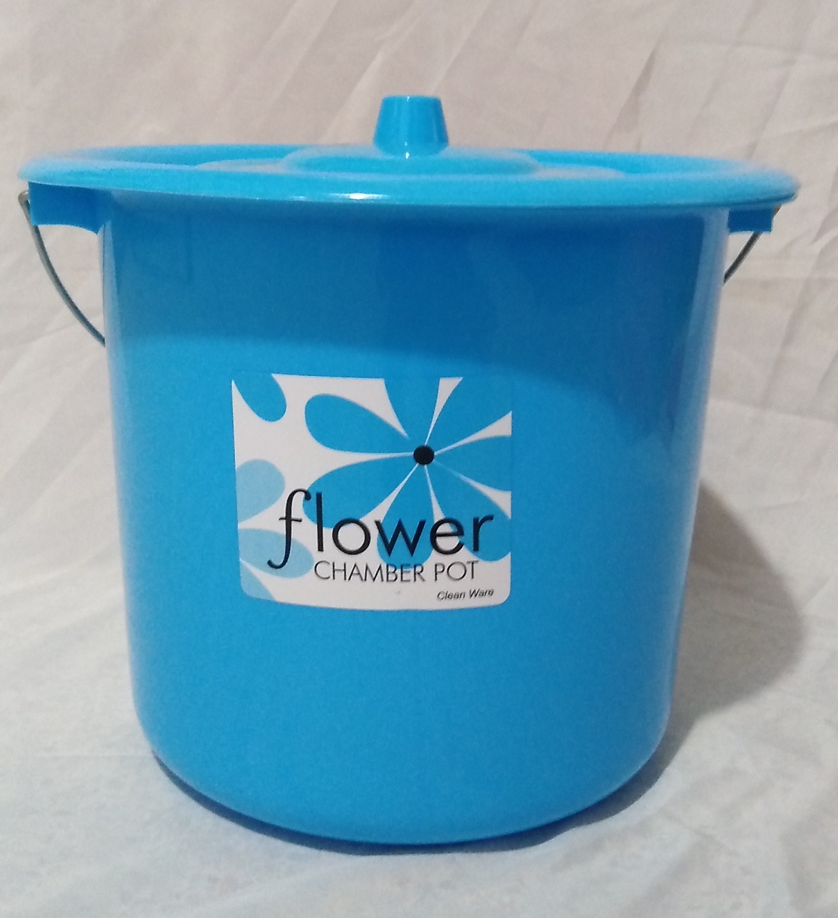 Plastic Arinola/ Plastic Chamber Pot/ Peeing Pot/ Brand: FLOWER (2 ...