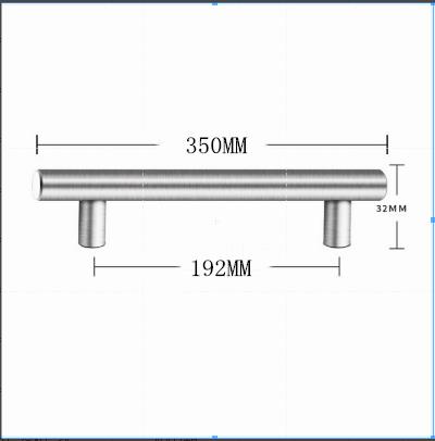 Cabinet Drawer Handle Stainless Steel 304 Pull wardrobe cabinet handles ...