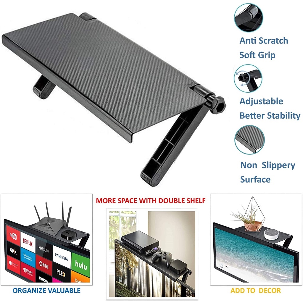 New 2023 Multifunctional Storage Rack Computer TV Screen Display Shelf ...