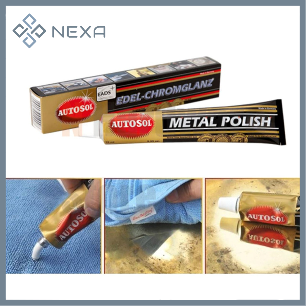 NEXA Autosol Metal polish paste Rust Remover polishing paste 50g ...