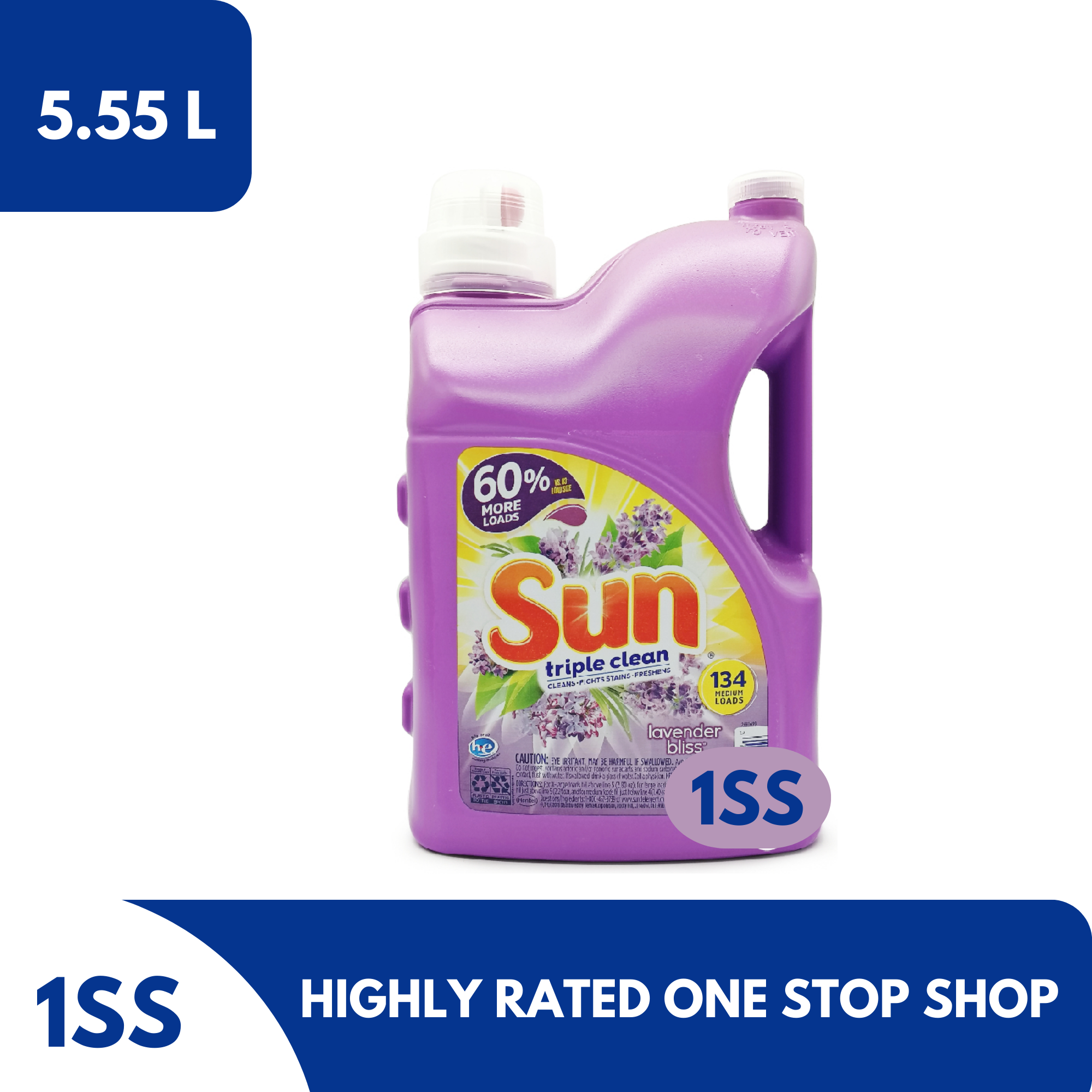 Sun Lavender Bliss Laundry Detergent, 5.55 Liters | Lazada PH