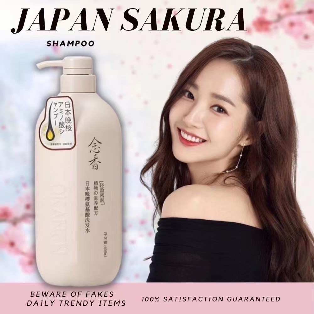 LIFUSHA Sakura Shampoo And Conditioner Set 650ML | Lazada PH