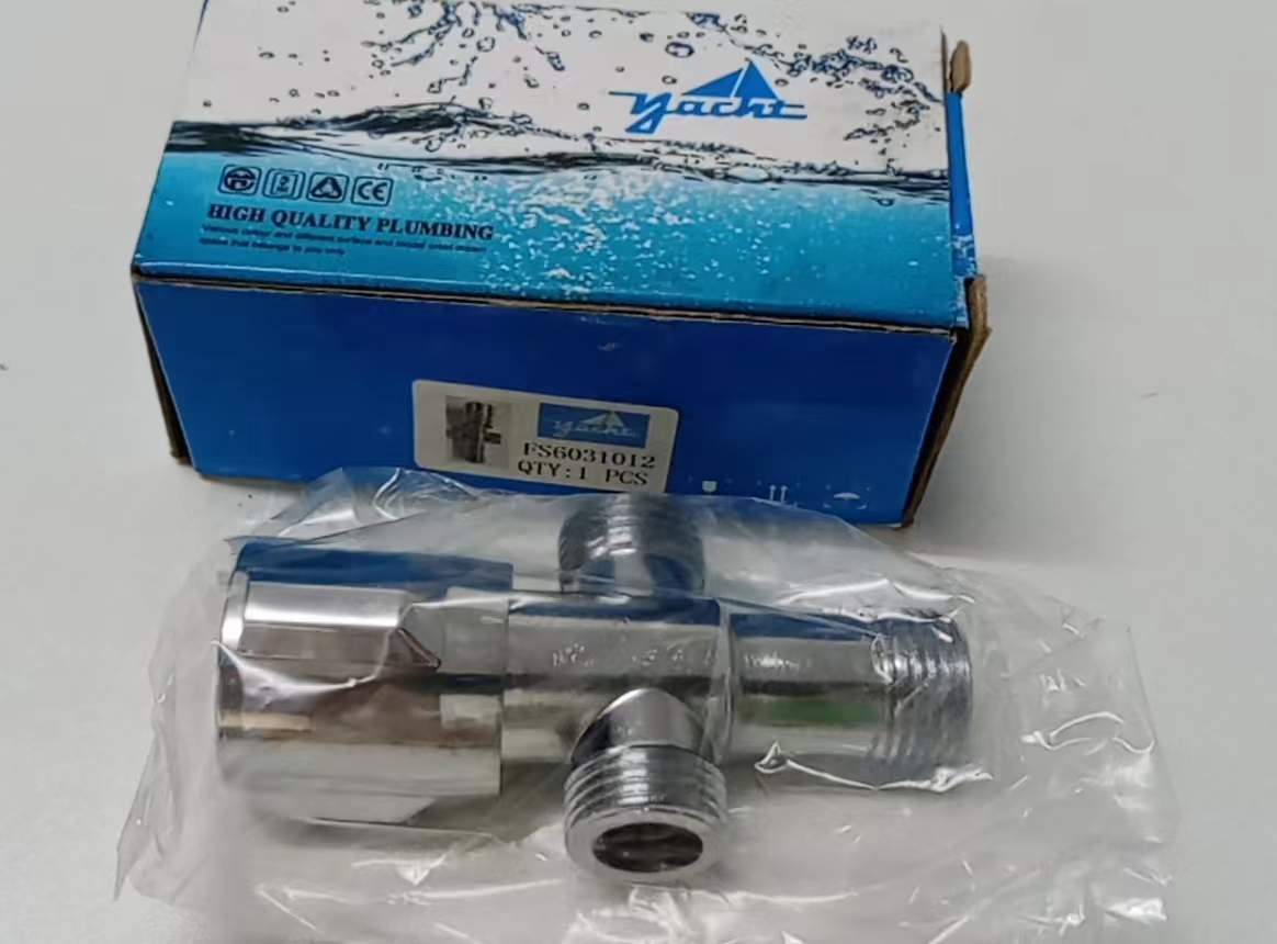 best SUS304 stainless steel 2 way bathroom water inlet angle valve 1 ...