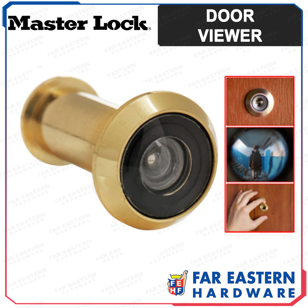 MASTER LOCK Door Viewer Brass | Lazada PH