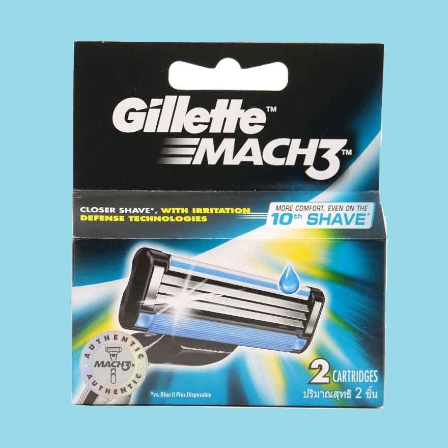 GILLETTE Mach 3 Refills 2's | Lazada PH