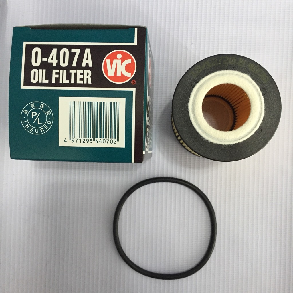 ORIGINAL/GENUINE VIC OIL FILTER O-407A FOR FORD RANGER 2.2/3.2, MAZDA ...