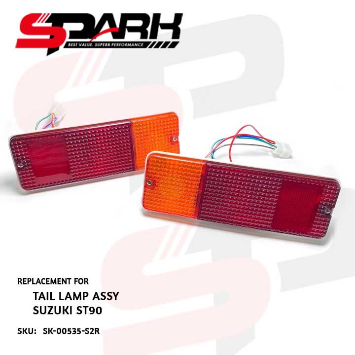 (2 PCS) Tail Lamp Taillight for Suzuki ST90 Van F5A F6A Multicab Suzuki ...