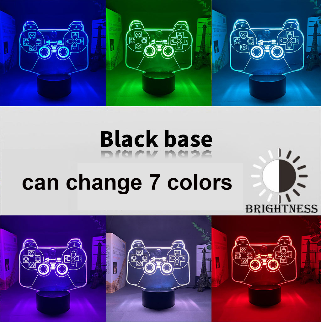 3D Night Light Lamp Gaming Room Desk Setup Decor table Game Console ...