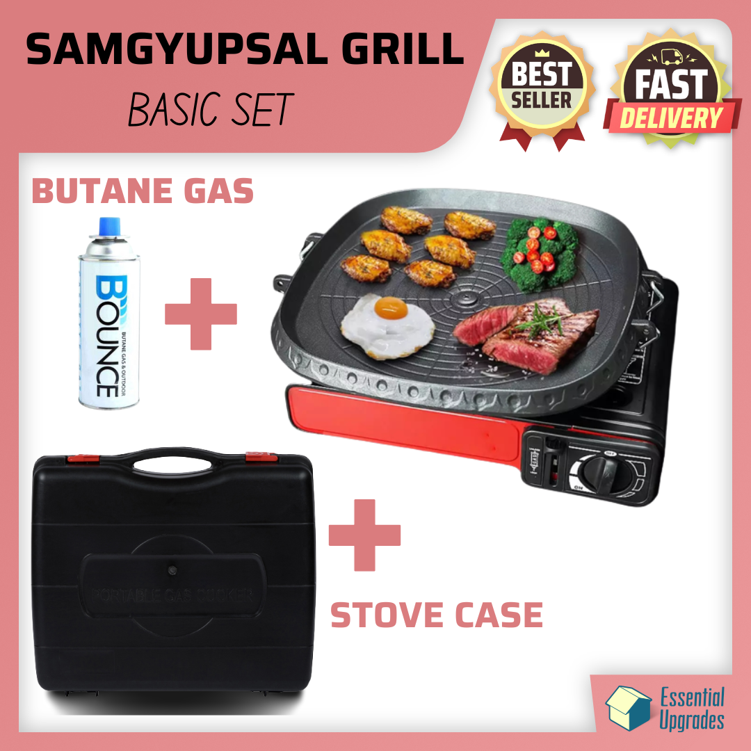 Korean Samgyupsal Authentic Basic Set l Korean BBQ l Square l Round l ...