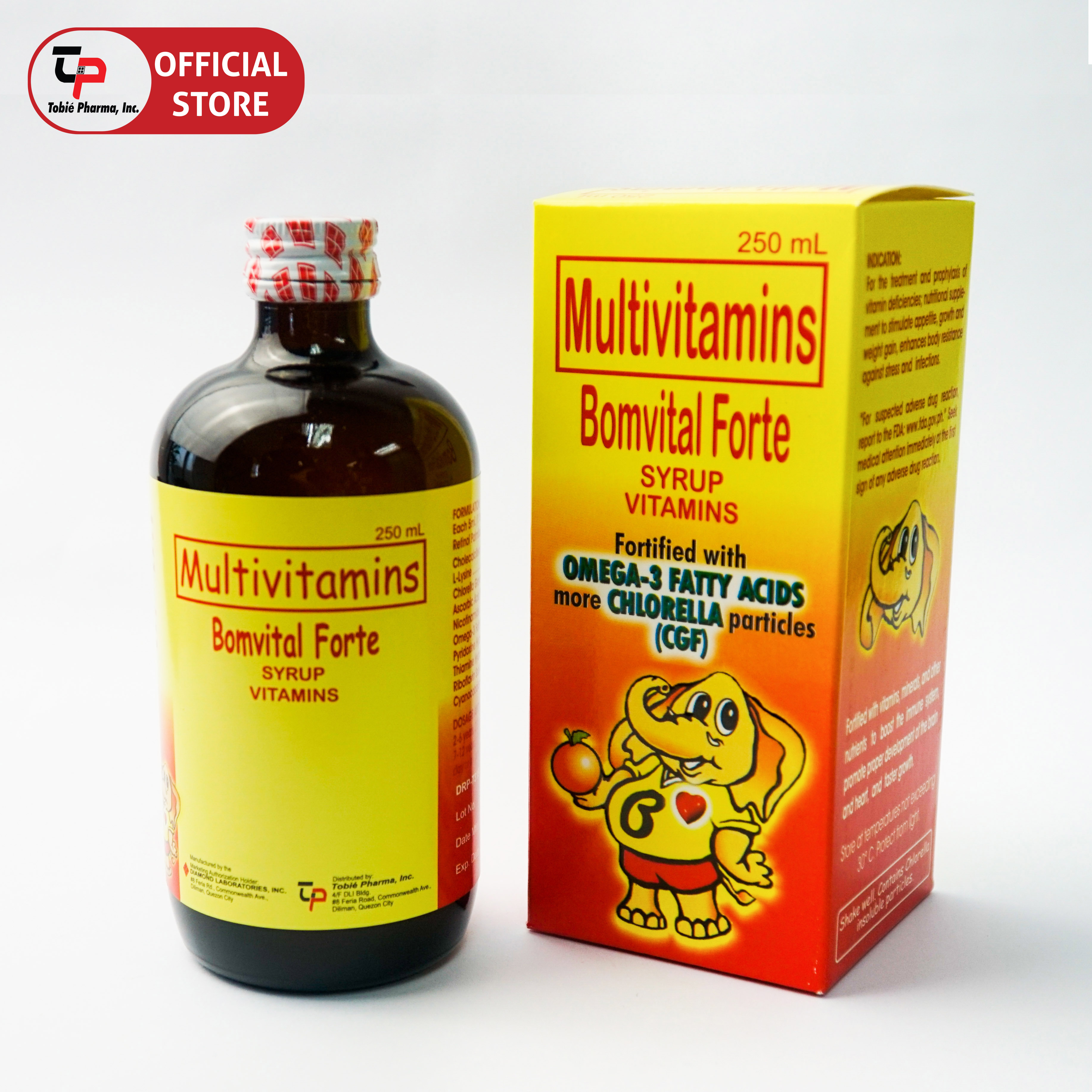 Bomvital Forte Multivitamins 250ml | Lazada PH