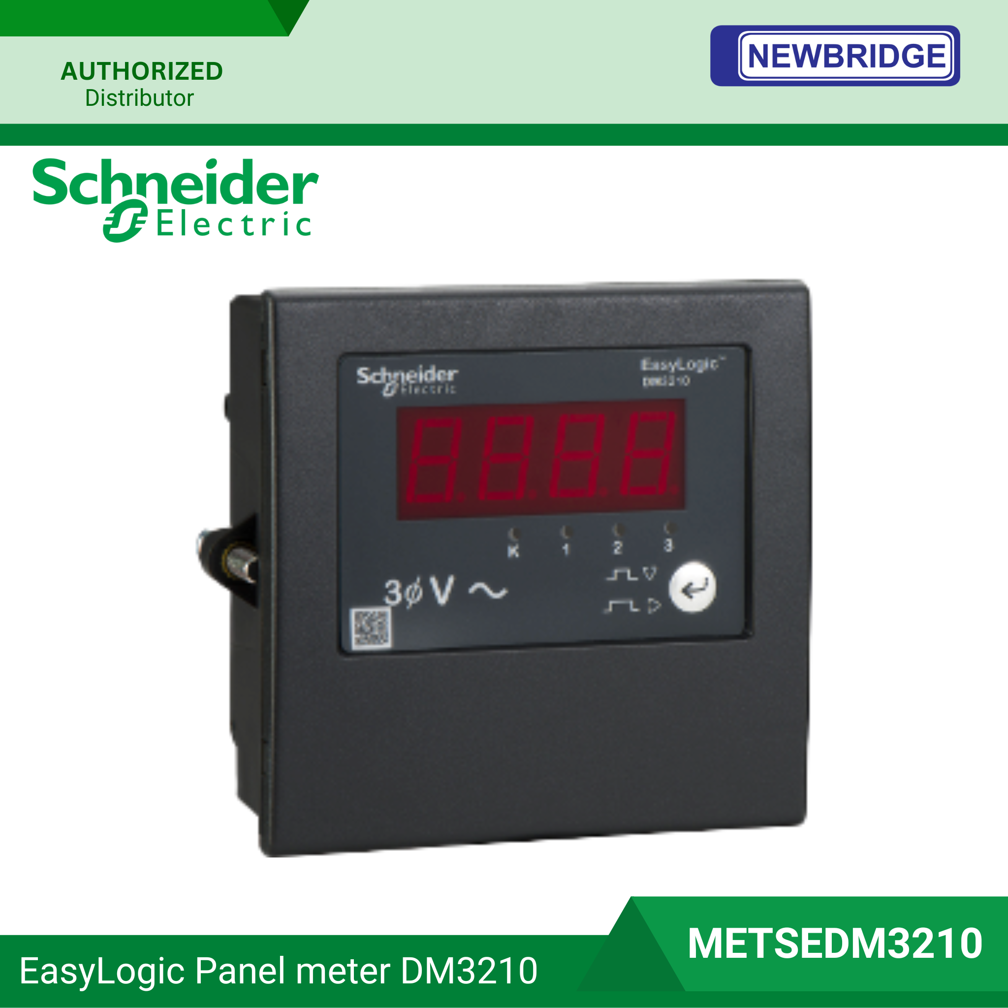 Digital Panel Meter DM3000 - Voltmeter - three phases by Schneider ...