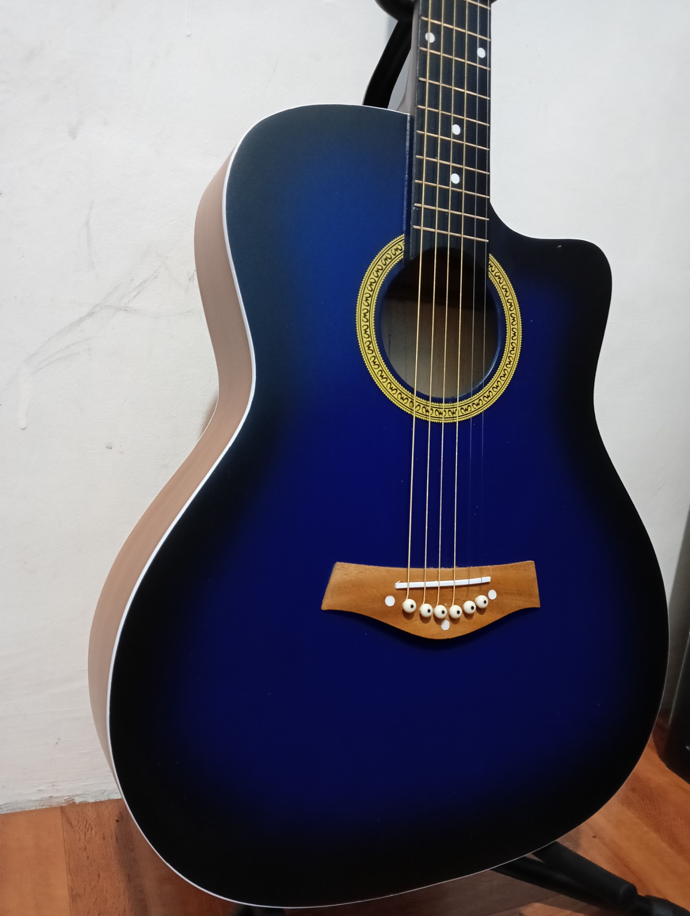 Lumanog Acoustic-Electric with Pickup Guitar Junior/Travel Size 38 ...