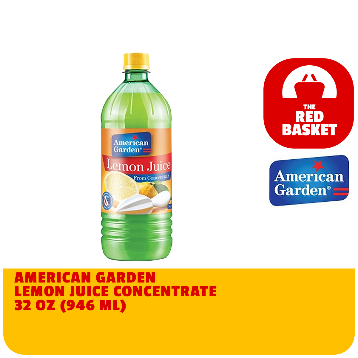 AMERICAN GARDEN LEMON JUICE CONCENTRATE 32 OZ (946 ML) | Lazada PH