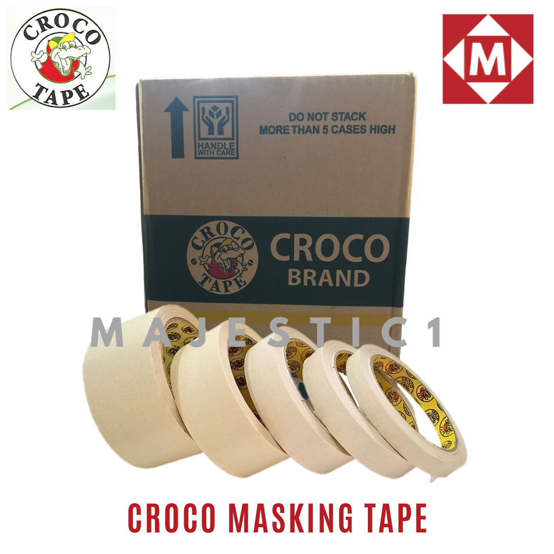 Croco Masking Tape ( Sold per Box ) | Lazada PH