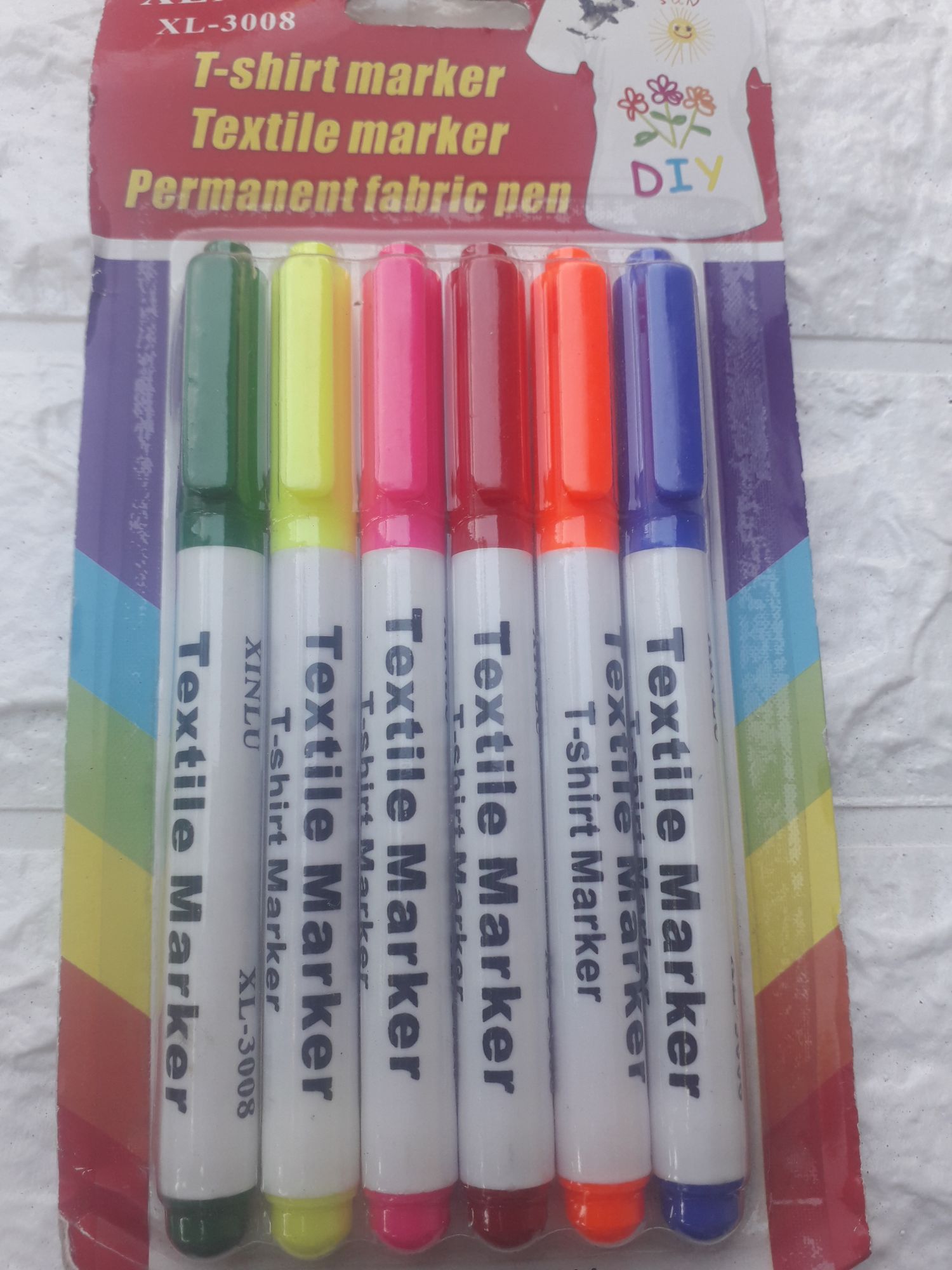 Textile Marker Set permanent Fabric Pen | Lazada PH