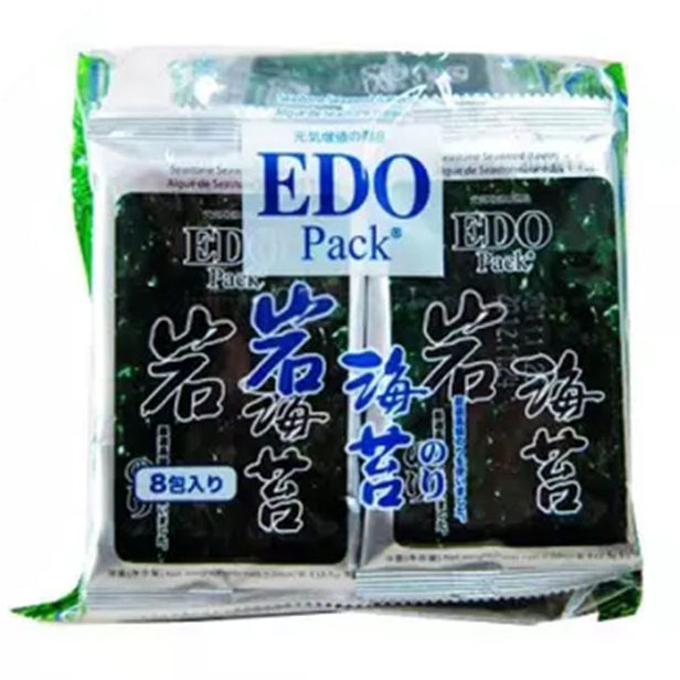 Edo Pack Seastone Seaweed Snack (2g x 8 packs) 16g | Lazada PH