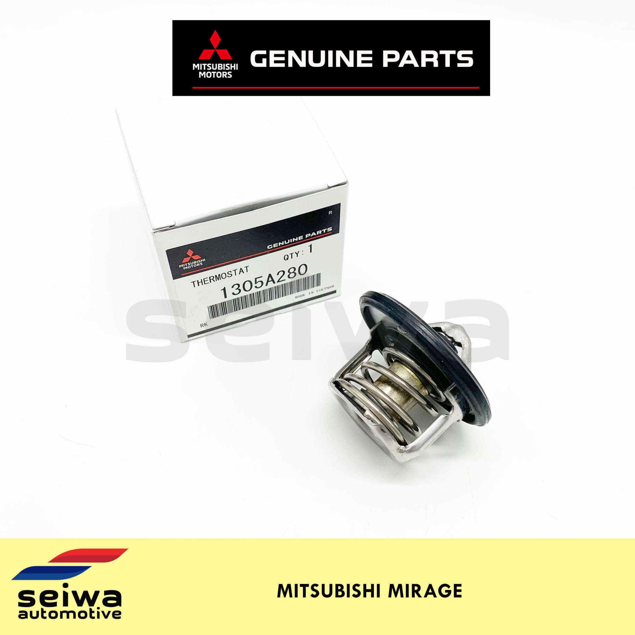 Mitsubishi Mirage Thermostat - Genuine Mitsubishi Auto Parts - 1305A280 ...