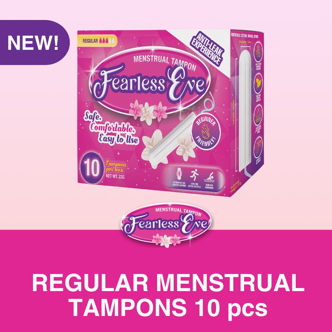 Fearless Eve Menstrual Tampons for Regular Flow (10 pcs) | Lazada PH