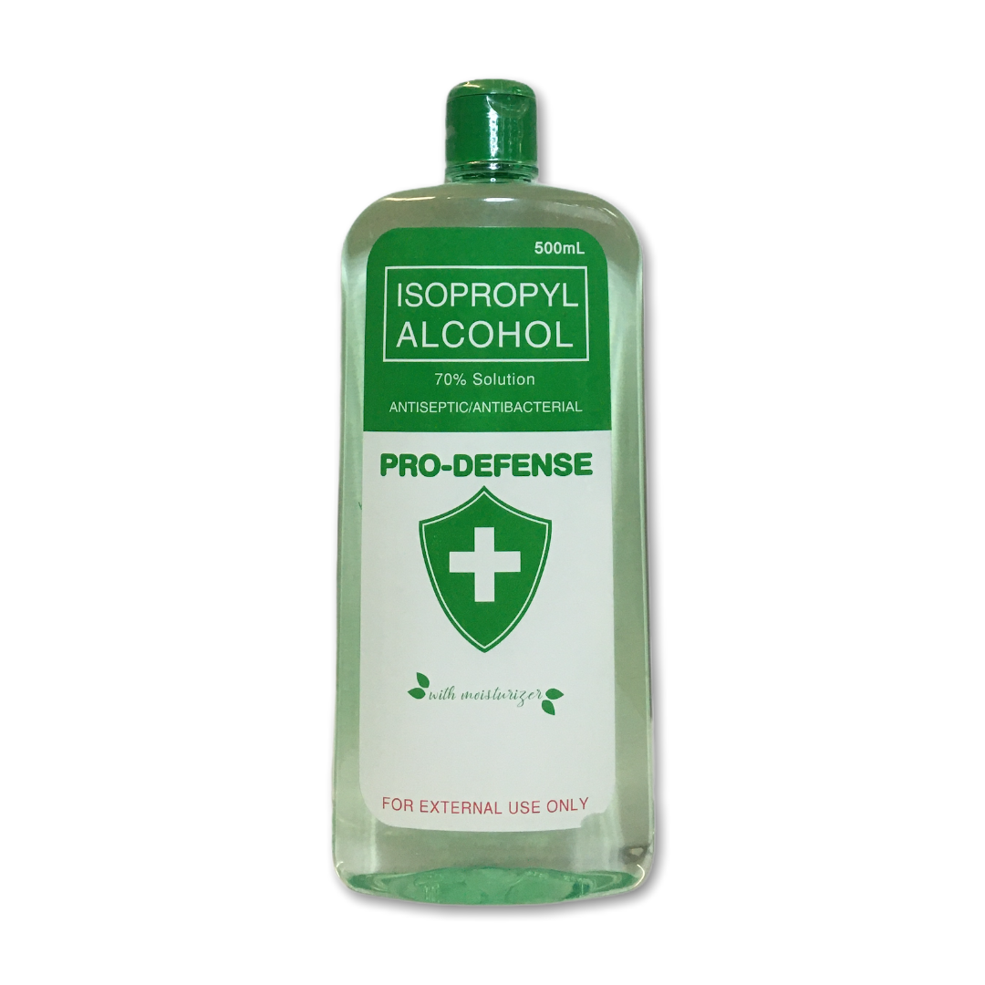 Pro-Defense Isoprophyl Alcohol 70% Solution 500ml | Lazada PH