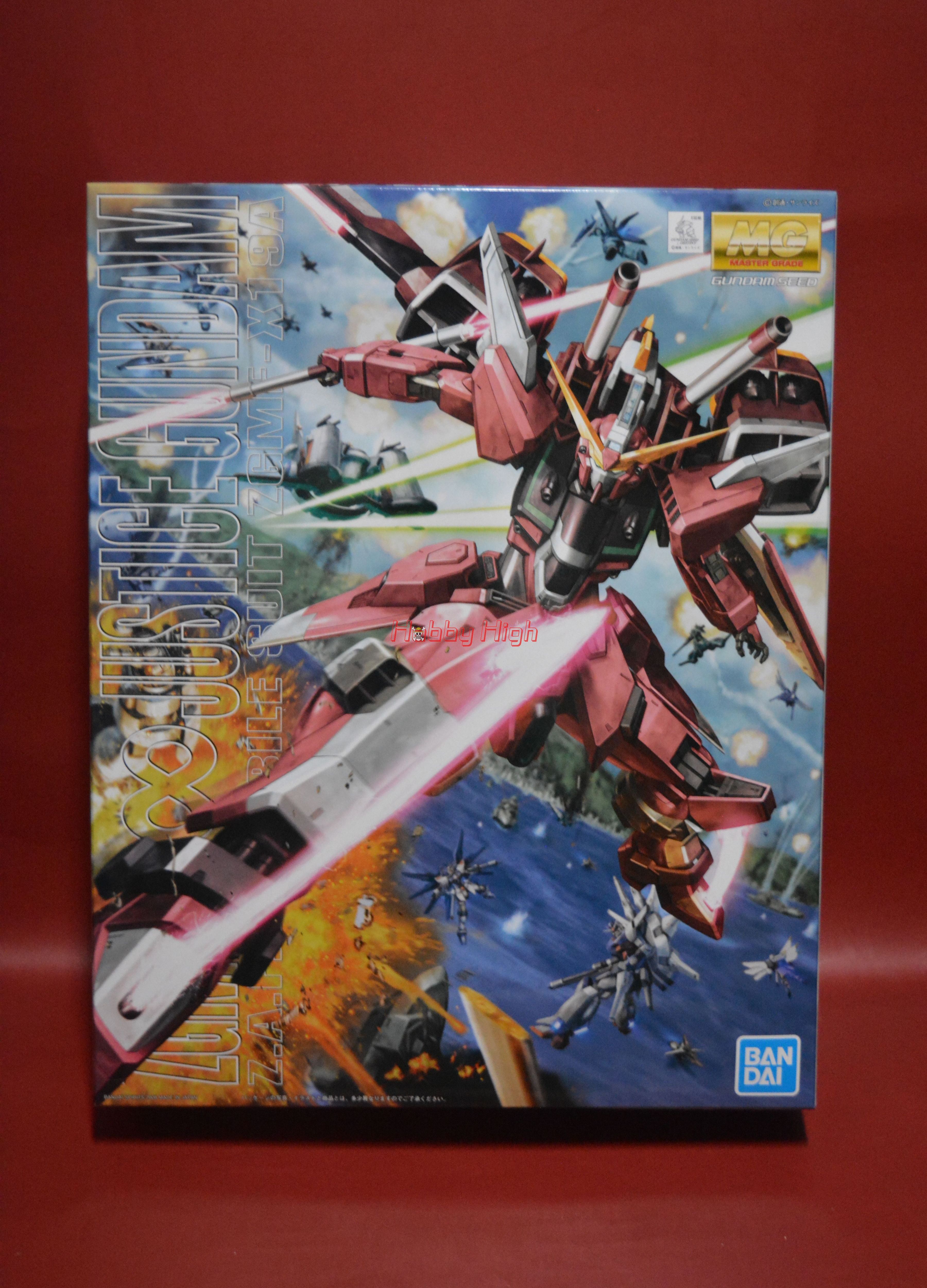 Bandai Master Grade 1/100 Scale ZGMF-X19A Infinite Justice Gundam ...