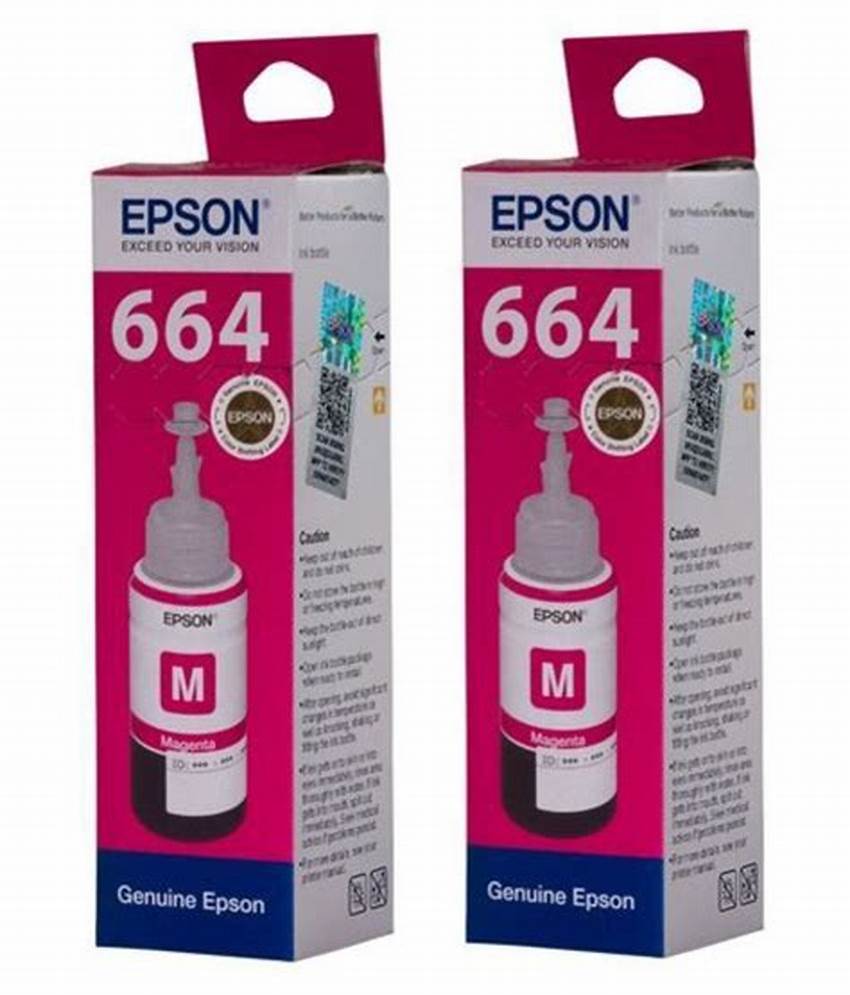 Genuine Epson Ink 664 Magenta | Lazada PH