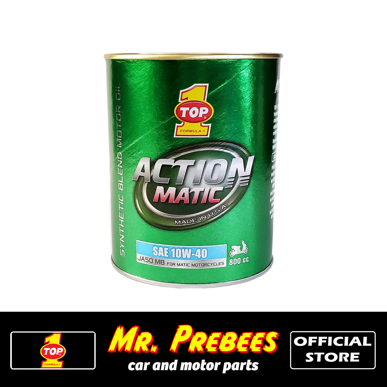 TOP 1 ACTION MATIC 10w-40 (800ml) ~ (1L) | Lazada PH