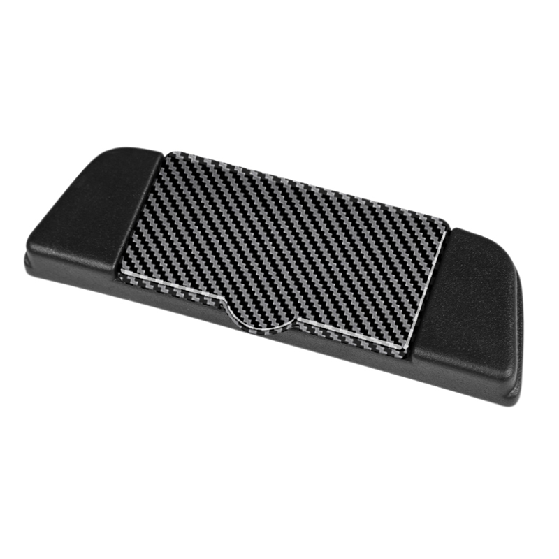 Car Carbon Fiber Rear USB Charger Port Air Outlet Vent Trim Panel ...