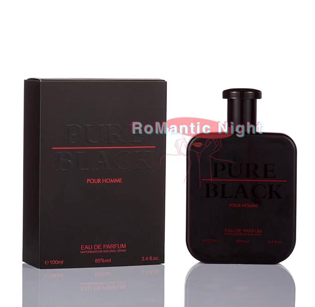 RoMantic Night.PURE BLACK BOX PERFUME PERMANENT FRAGRANCE | Lazada PH