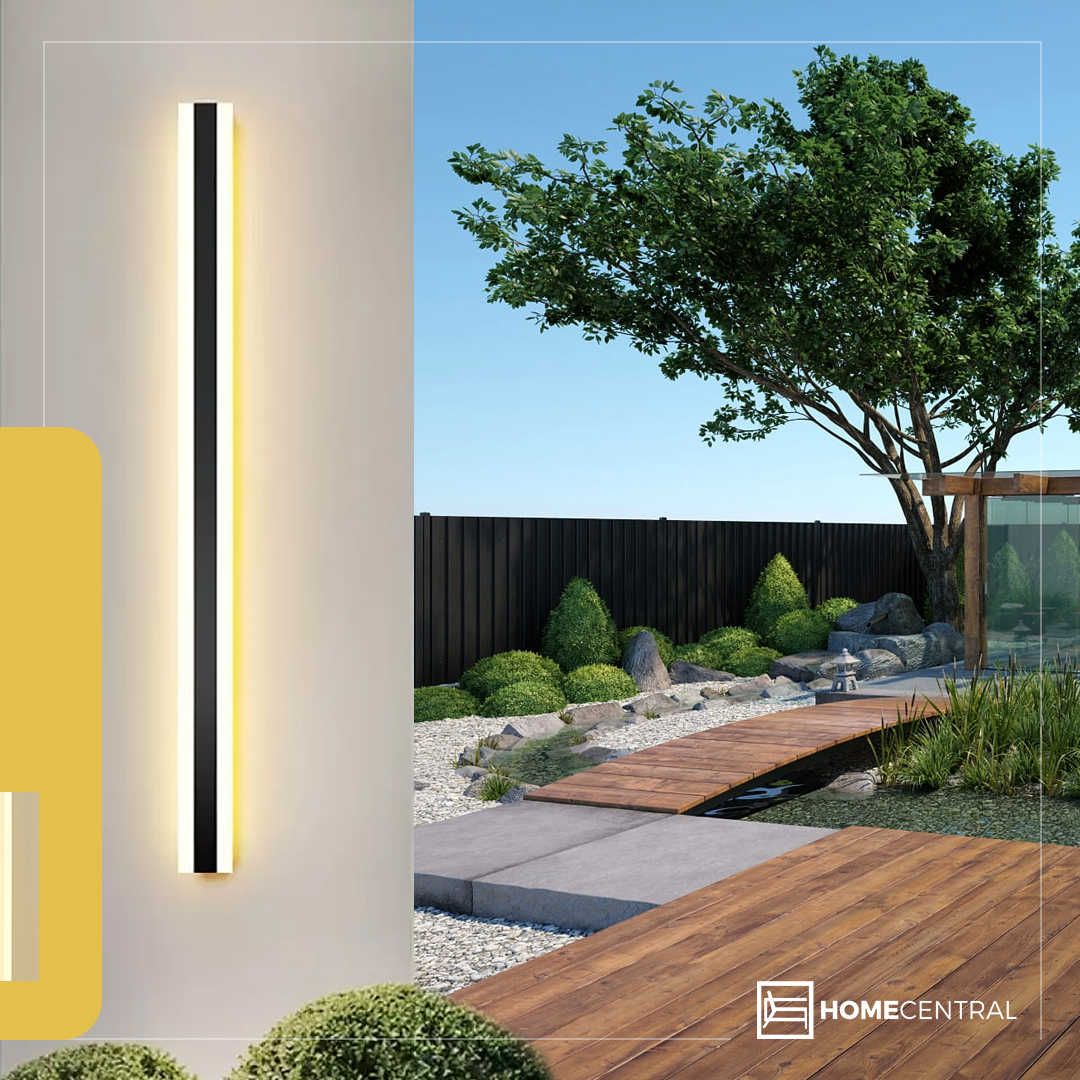 Outdoor Linear LED Wall Light - 48 Watts, 3000K | Lazada PH