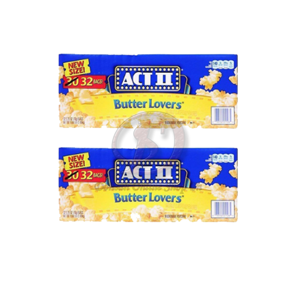 Act II Butter Lovers Microwave Popcorn 2.5kg | Lazada PH
