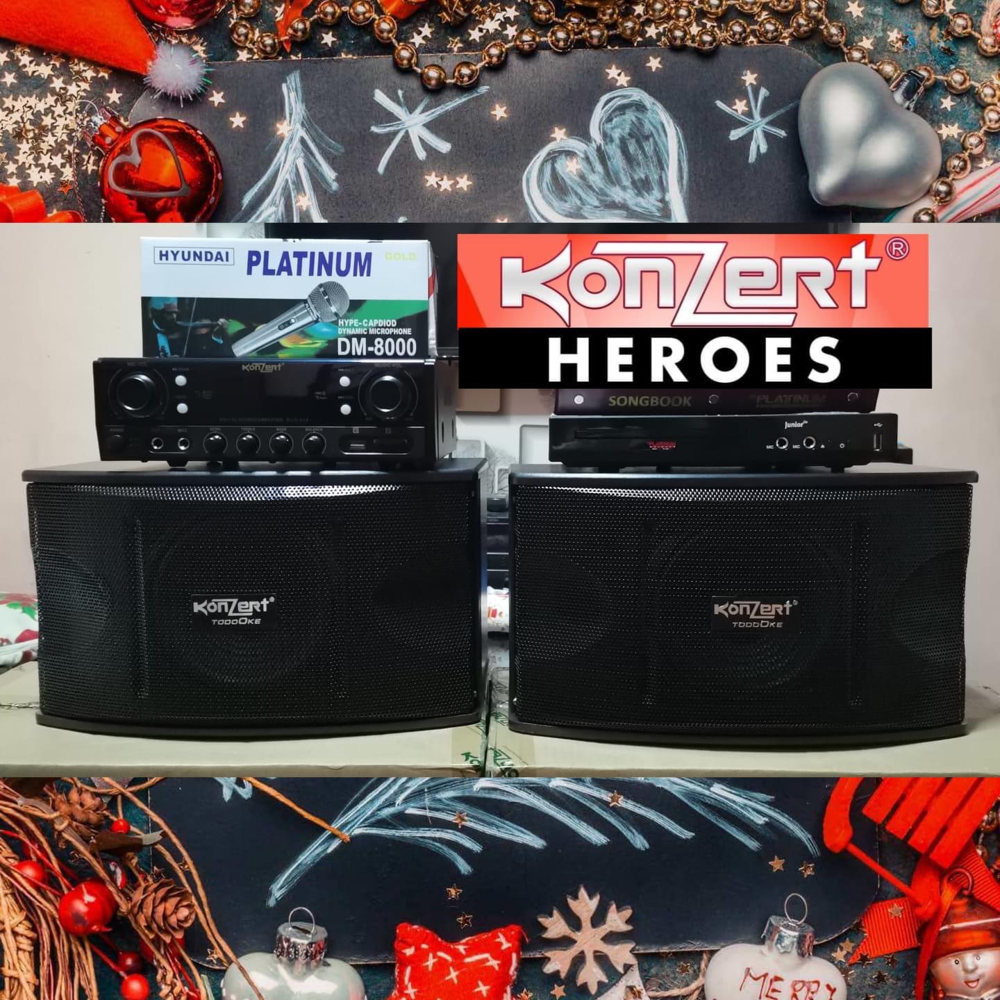 VIDEOKE SET KONZERT KCS-212 and PLATINUM JR. LITE | Lazada PH