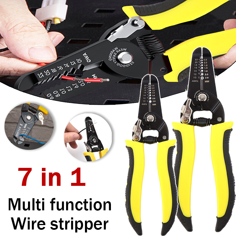13IN1 Wire Crimper Multi Function Tools Crimping Stripper Cutting Tools ...