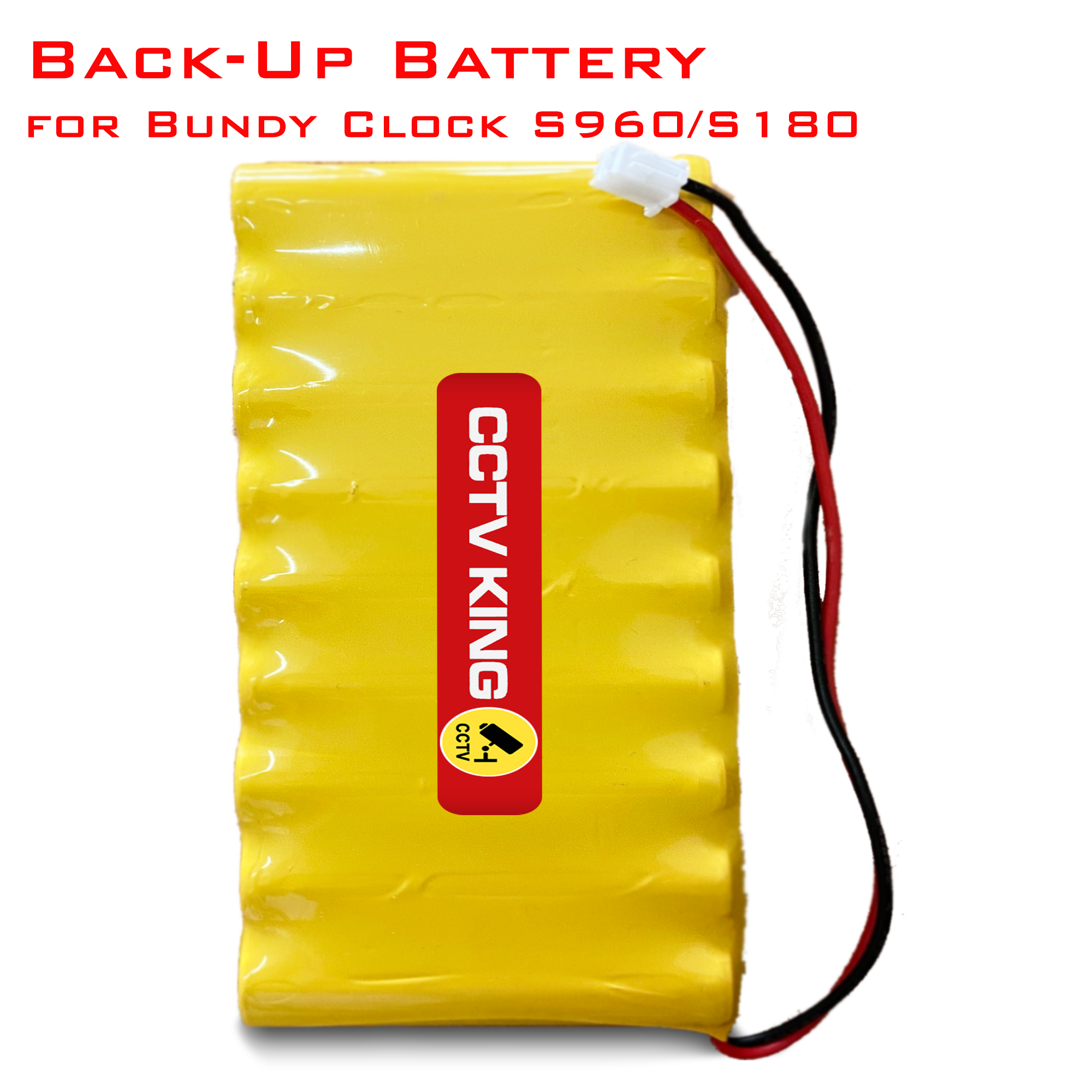 Back-up Battery for Time Recorder Bundy Clock S960 / S180 Time ...