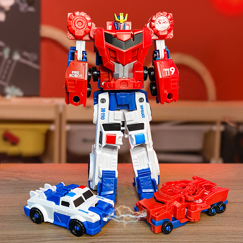 Alphar Toys 2 in 1 Deformation Voltron Collision Combination Cool Robot ...