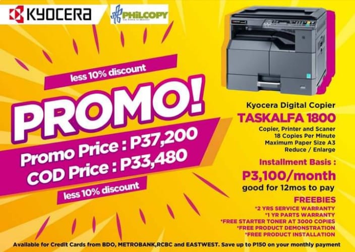 Kyocera Phottocopier Printer Scanner | Lazada PH