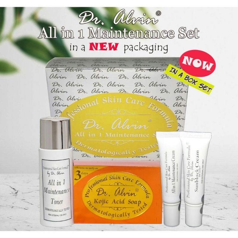 ALL IN 1 MAINTENANCE SET DR.ALVIN | Lazada PH