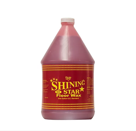 Shining Star Liquid Floor Wax 1 Gallon Red / White / Natural Color ...