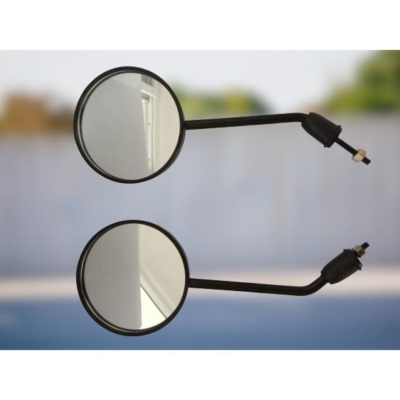 Ebike side mirror left and right 6mm Applicable to Romai Phoenix Other ...