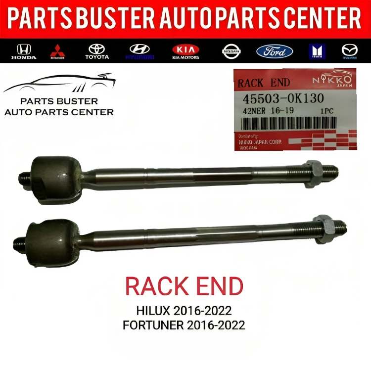 RACK END (set of two) for TOYOTA HILUX 2016-2022, FORTUNER 2016-2022 ...