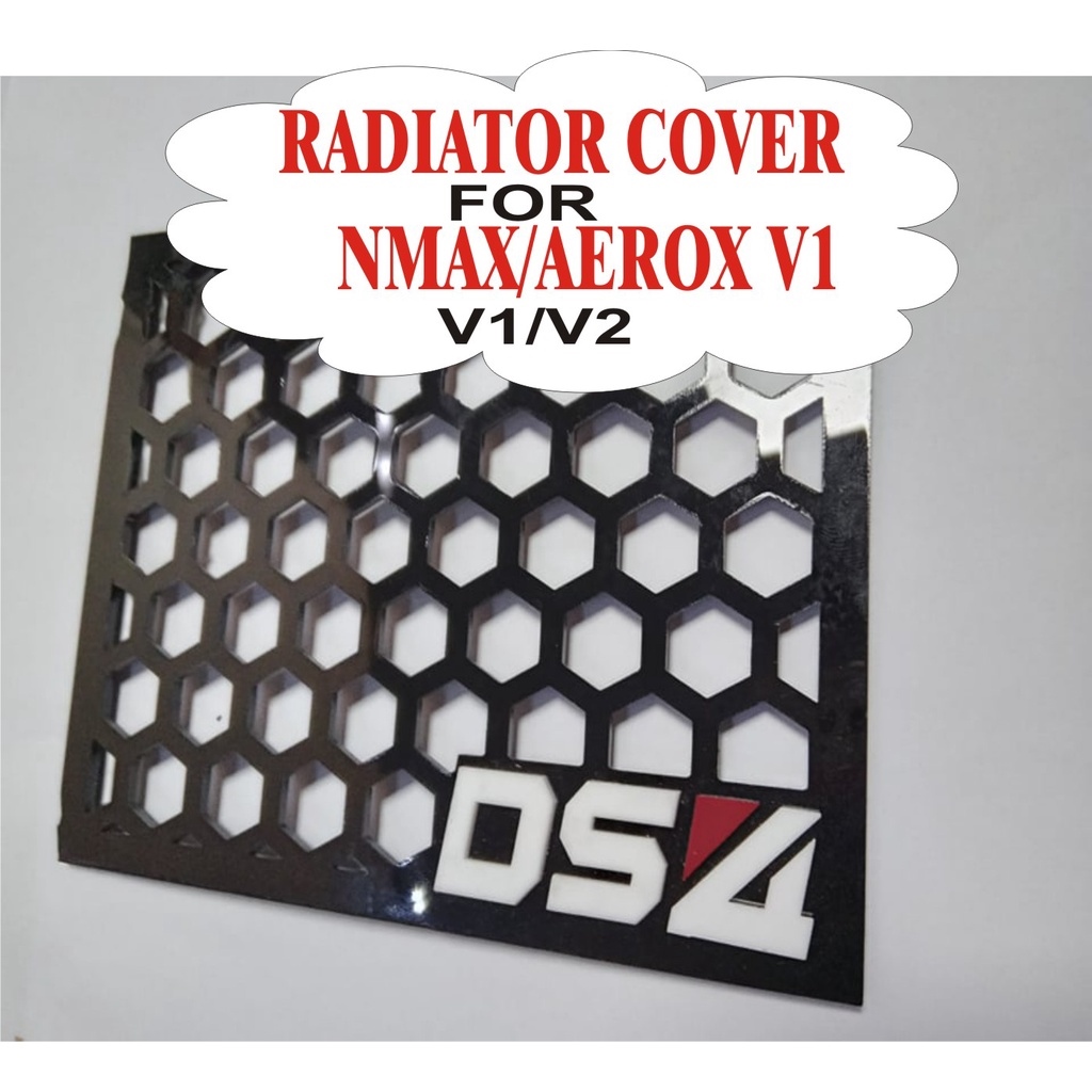 ds4 radiator cover for nmax/aerox version 1 and 2 / honda click v1/v2 ...