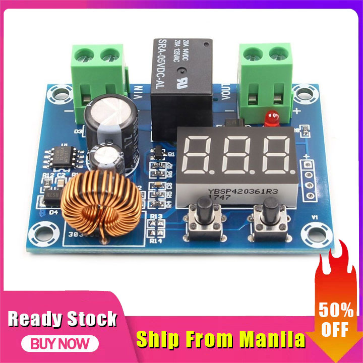 XH-M609 LED Digital Battery Low Voltage Disconnect Module Over Charge ...