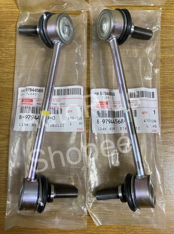 Isuzu Genuine and 555 Japan Stabilizer Link Set - Alterra Dmax Mux (see ...