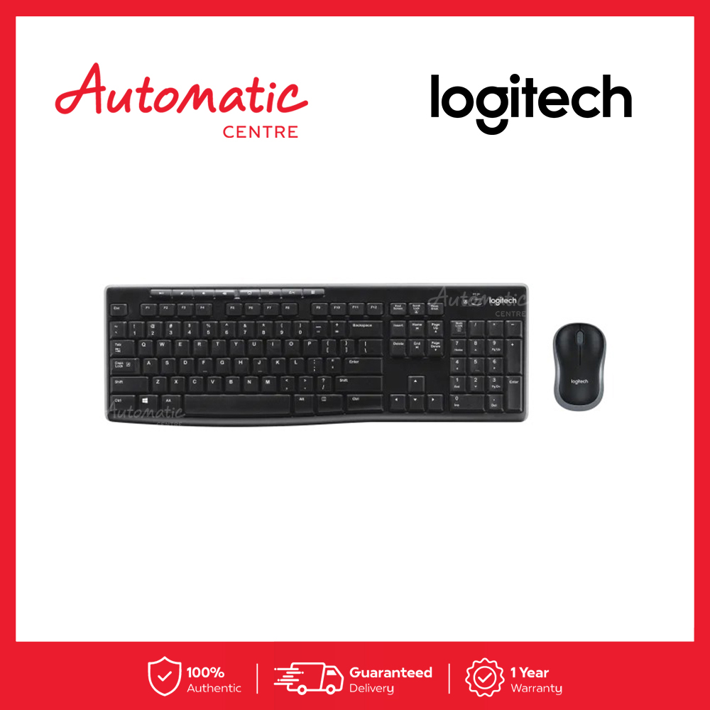 Logitech Mk270r Cmb W Wireless Keyboard And Mouse Combo Lazada Ph