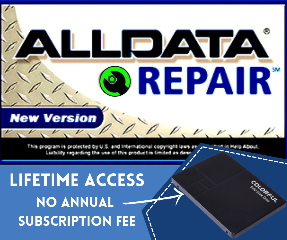AllData Repair 10.53 with Tech Support for Cars Mechanical Electrical ...